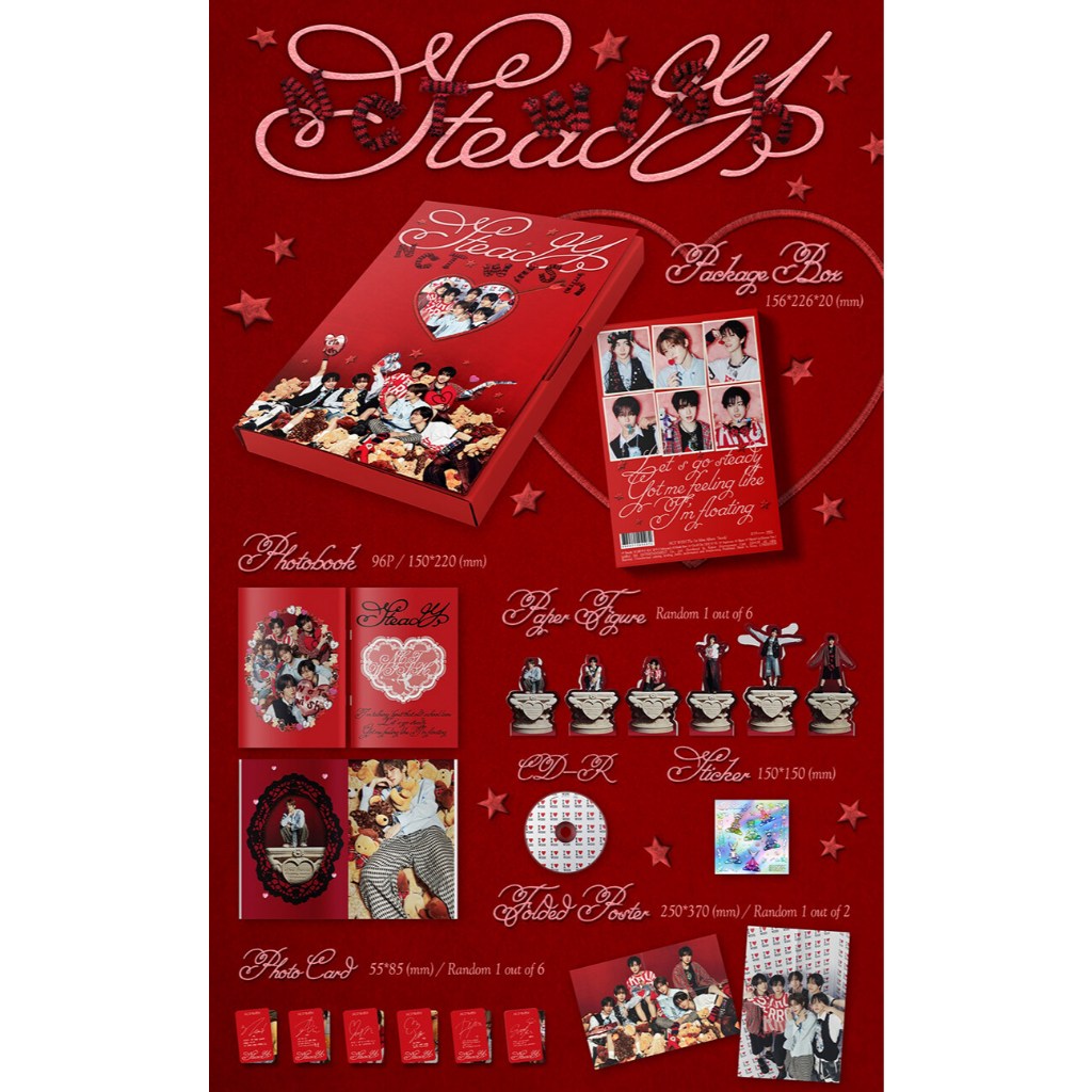 NCT WISH / 1st Mini Album : Steady (Photobook Version) | Shopee Malaysia