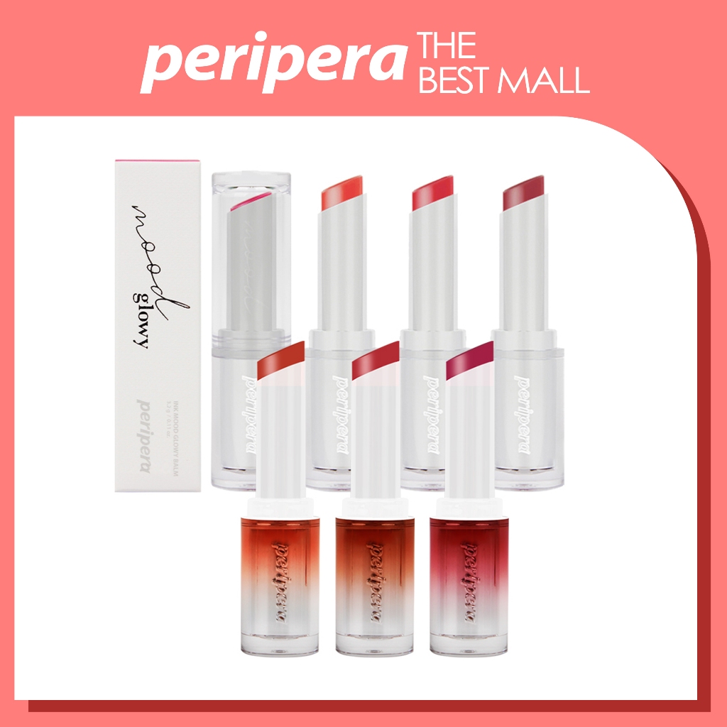 [PERIPERA] Ink Mood Glowy Balm / Moisturizing Lip Care (4 Colors ...