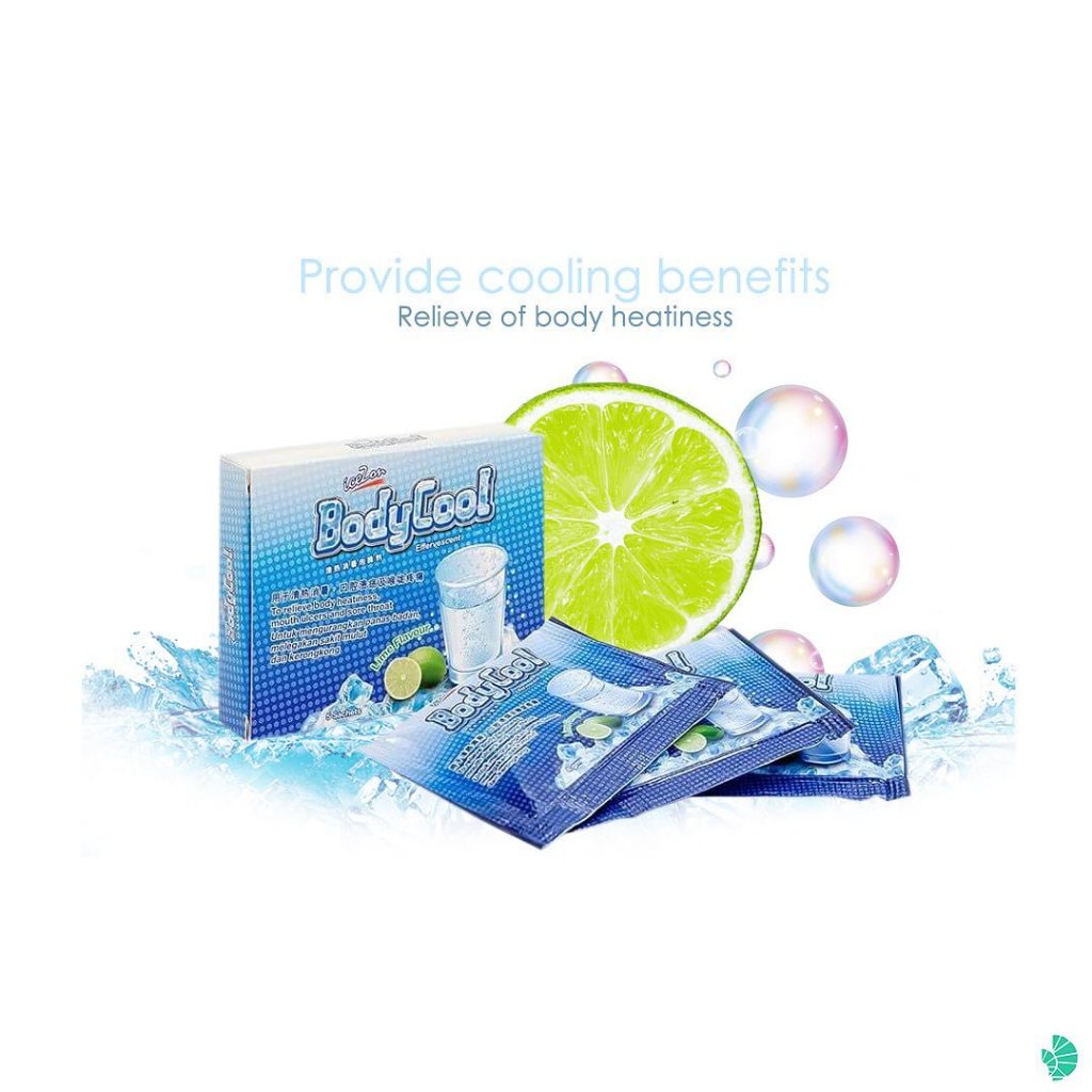 [1 PACK] Icezon Bodycool Effervescent Powder Cooling Drink Halal ...