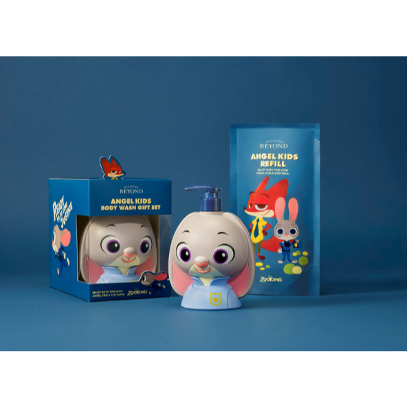 Beyond Angel Kids Wash Gift Set (500ml + 500ml Refill) – Zootopia ...