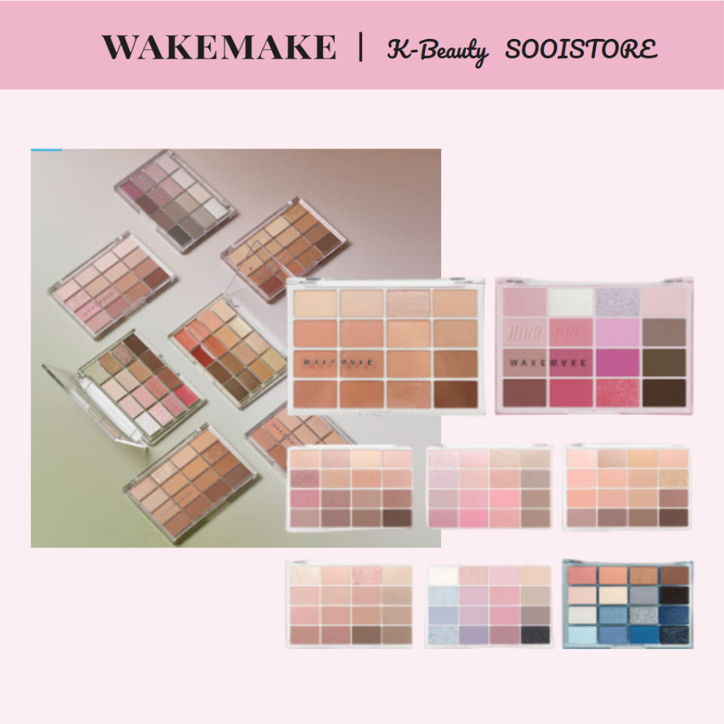 [WAKEMAKE] Soft Blurring Eye Palette 12 Colors | Shopee Malaysia