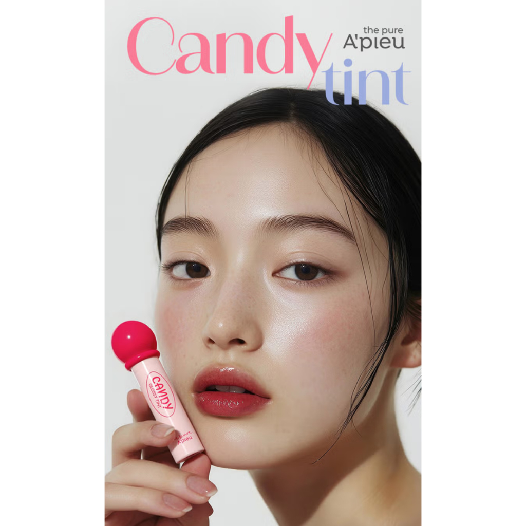 (Korea Daiso) APIEU The Pure Candy Tint, Lipstick,lip tint | Shopee Malaysia