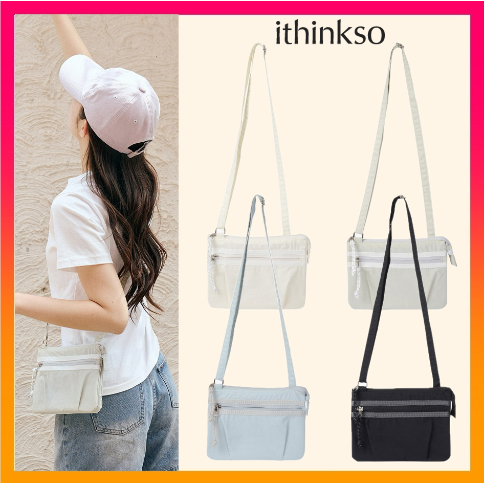 ITHINKSO Jetset Twin Sacoche Bag - 4 Colors (2024 NEW) | Shopee Malaysia