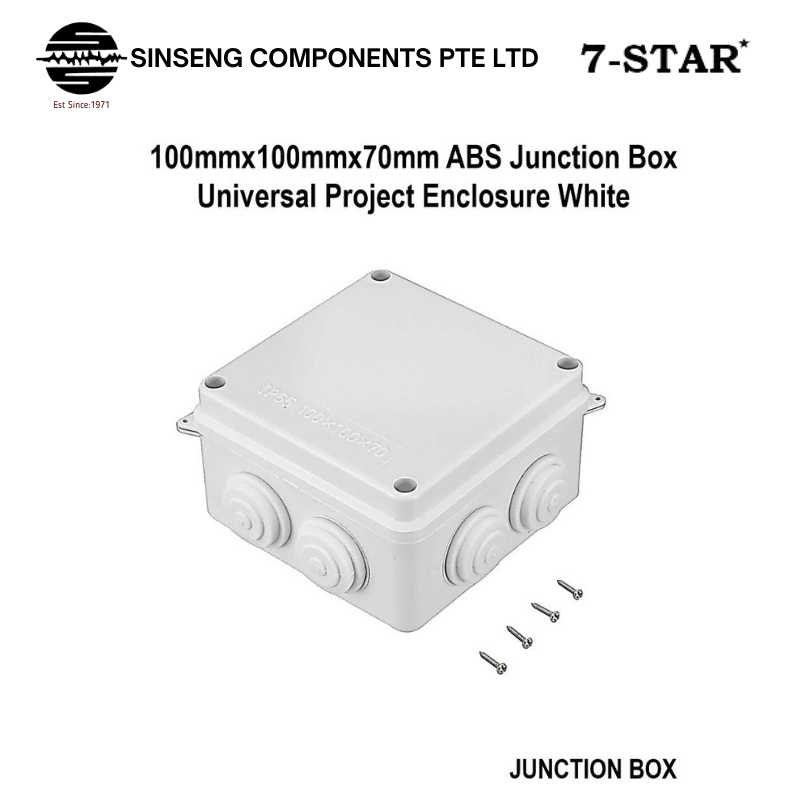 7-STAR*/DAHUA IP65 Waterproof CCTV/IP Camera ABS Junction Box (100mm ...