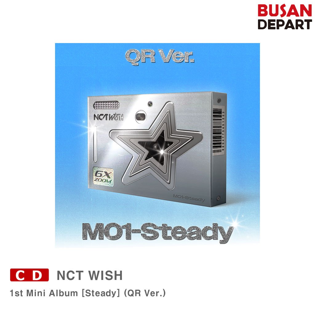 NCT WISH 1st Mini Album [Steady] (QR Ver.) | Shopee Malaysia
