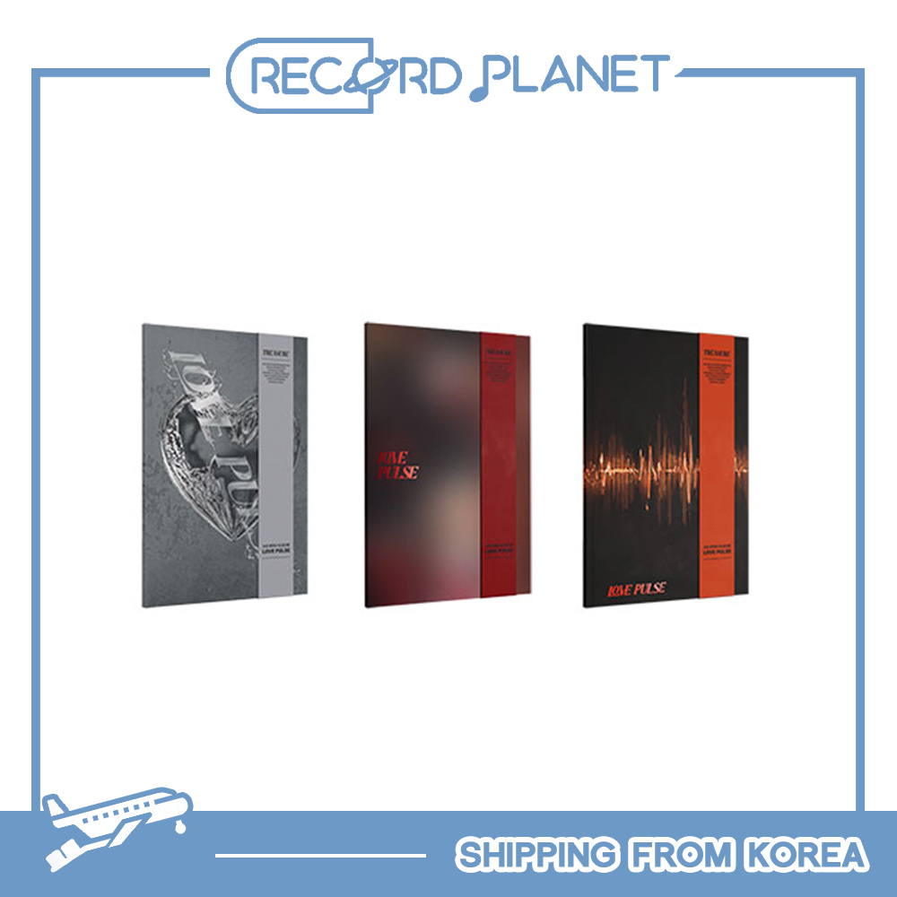 TREASURE - 3rd MINI ALBUM [LOVE PULSE] | Shopee Malaysia