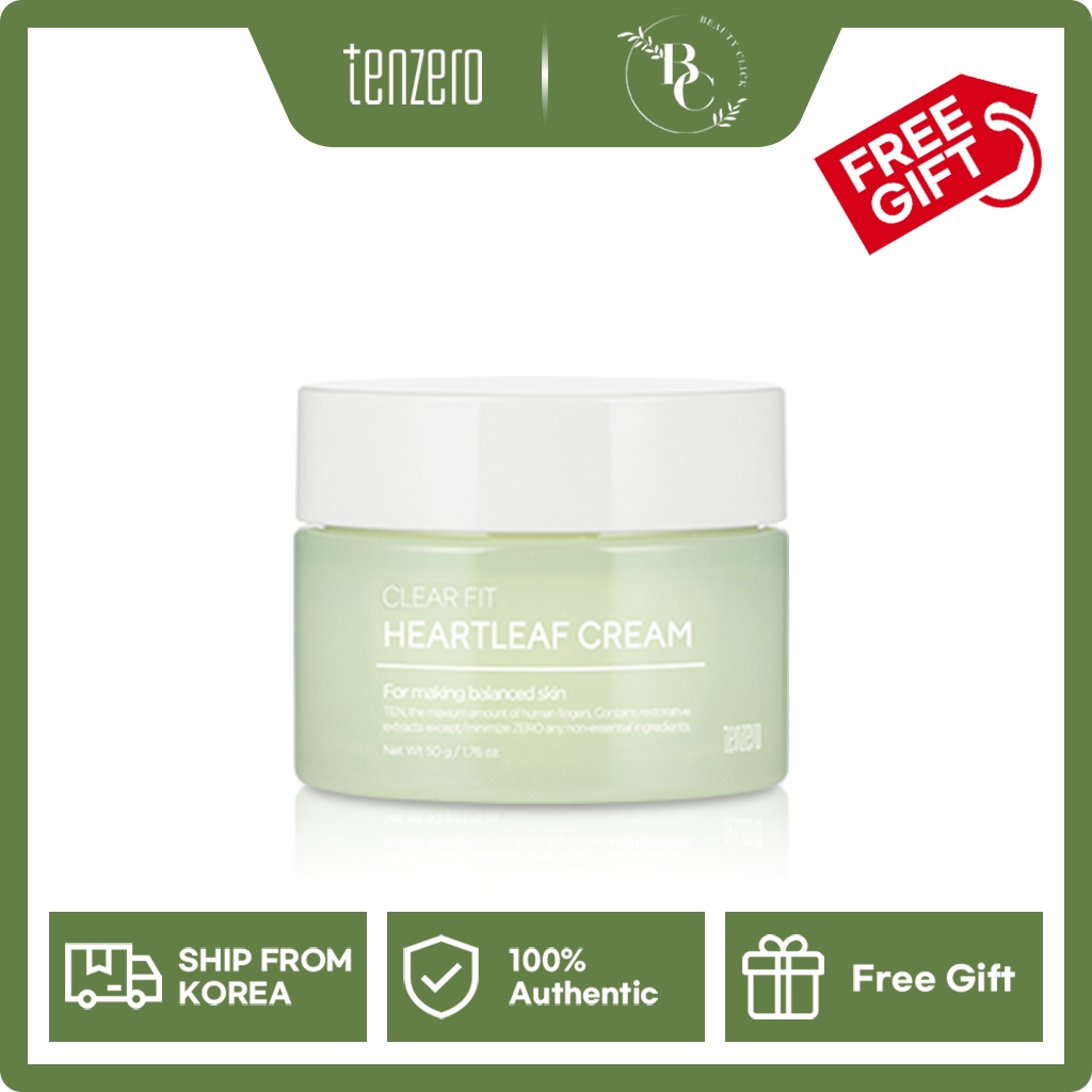 [TENZERO] Clear Fit Heartleaf Cream 50g | Shopee Malaysia