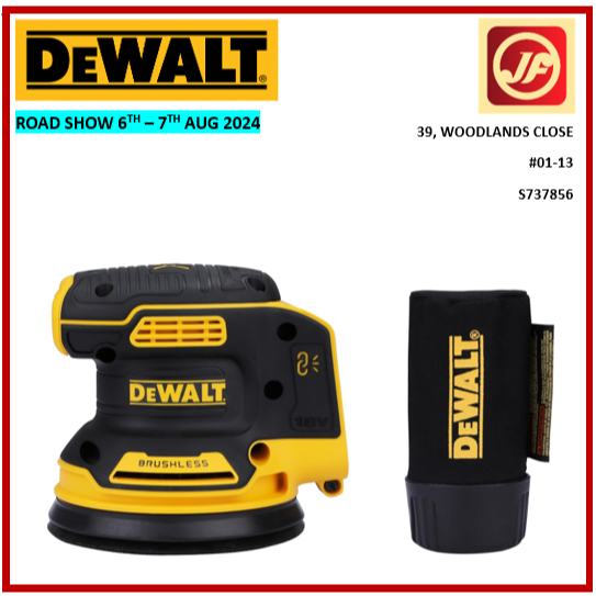 DEWALT DCW210N-XJ 18V BL RANDOM ORBITAL SANDER (BARE TOOL) | Shopee ...