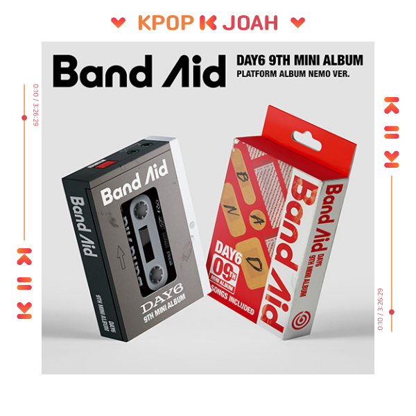 (PLATFORM ver.)DAY6 [BAND AID] 9th MINI ALBUM (2nd Sep.2024) | Shopee ...