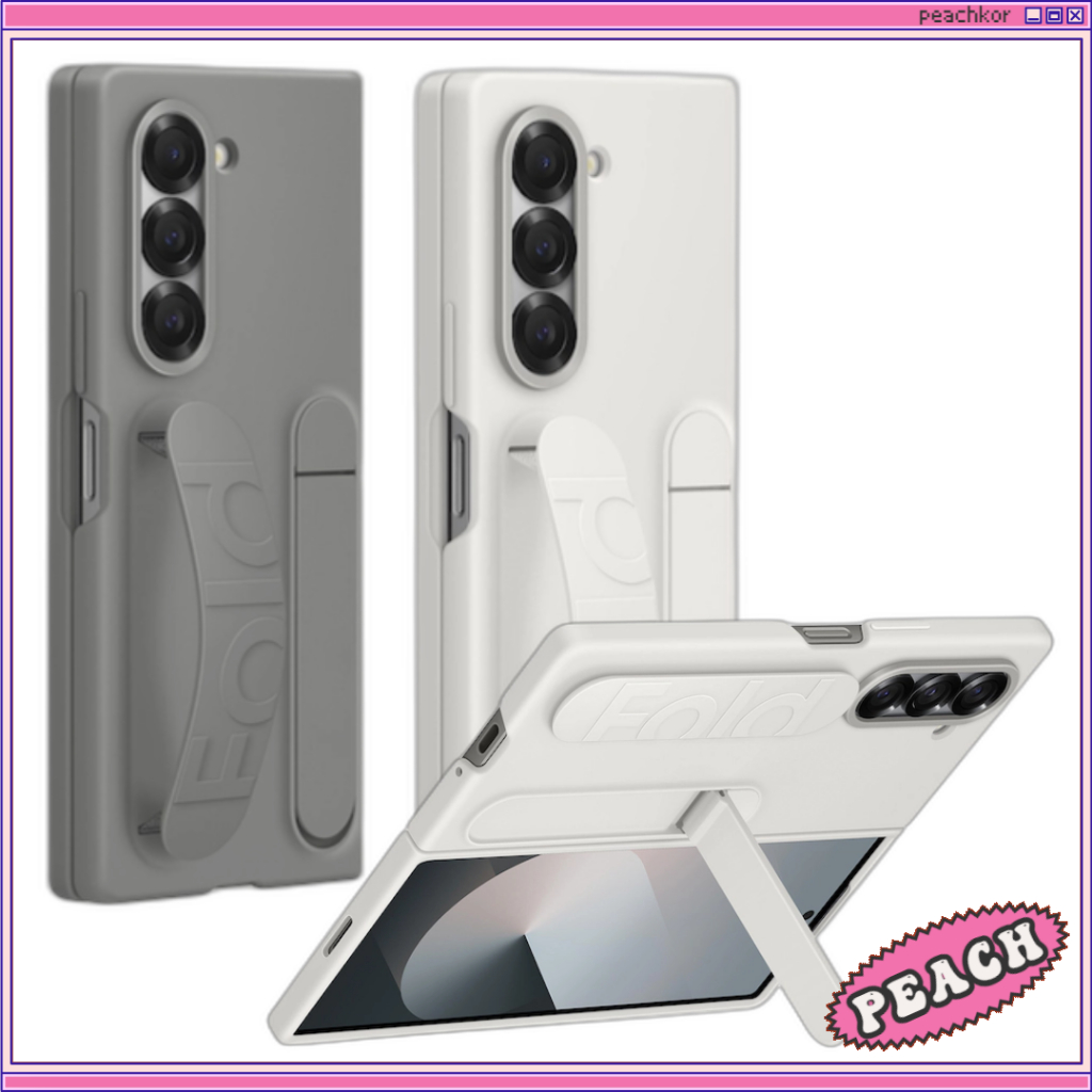 Samsung Galaxy Z Fold 6 Silicon Grip Case with Stand (2color) / EF ...