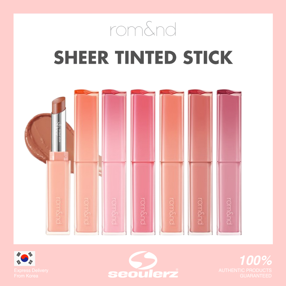 [Romand] Sheer Tinted Stick 6 Colors | Shopee Malaysia