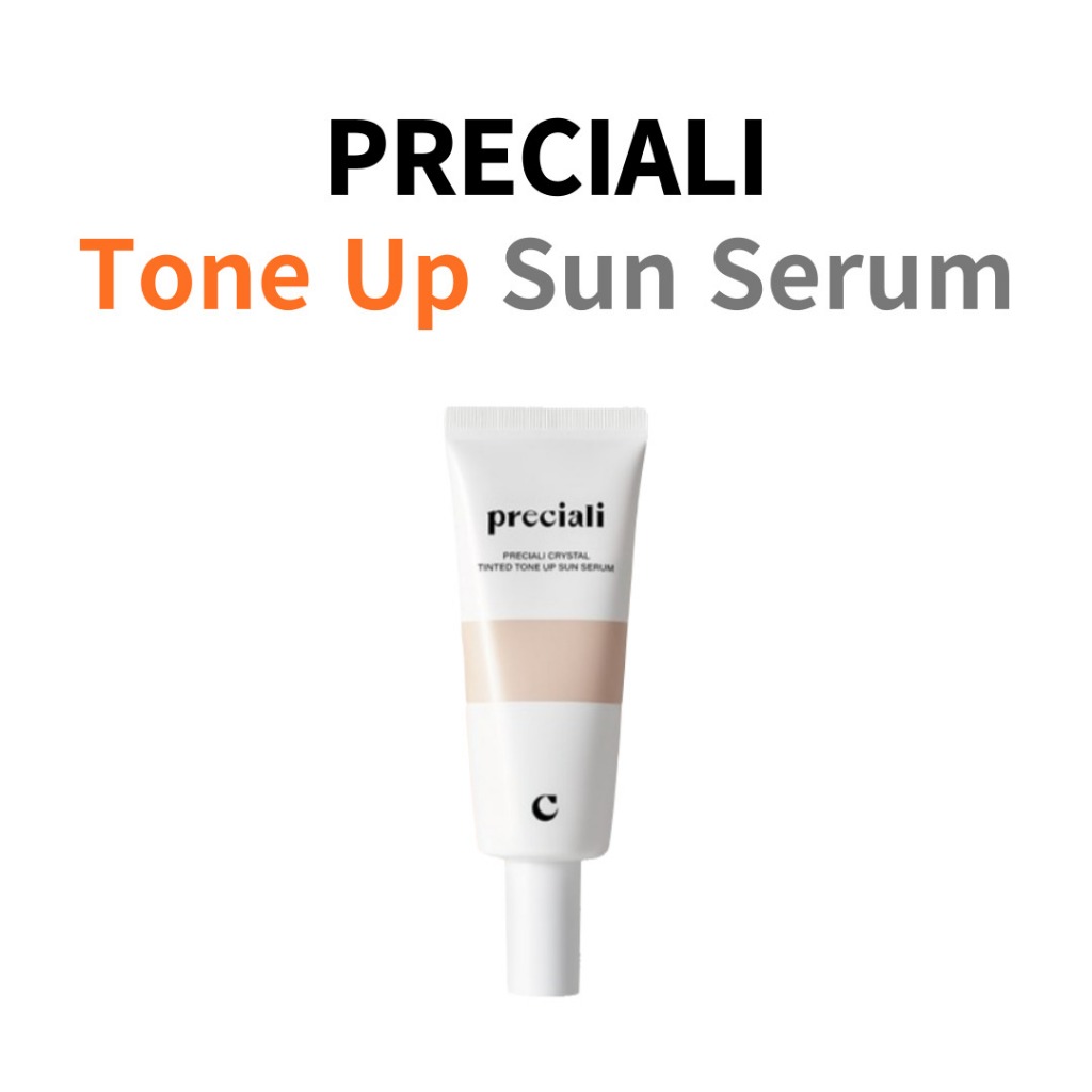 PRECIALI Crystal Tinted Tone Up Suncream SPF 50+ PA+++ 40ml with ...