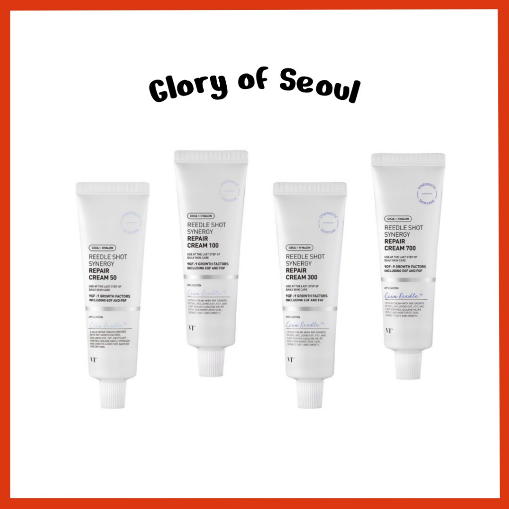 VT Cosmetics reedle shot synergy repair cream, 50ml (50 / 100 / 300 / 700) | Shopee Malaysia