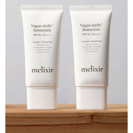 Melixir Vegan Airfit Sunscreen 50ml (SPF50+) | Shopee Malaysia