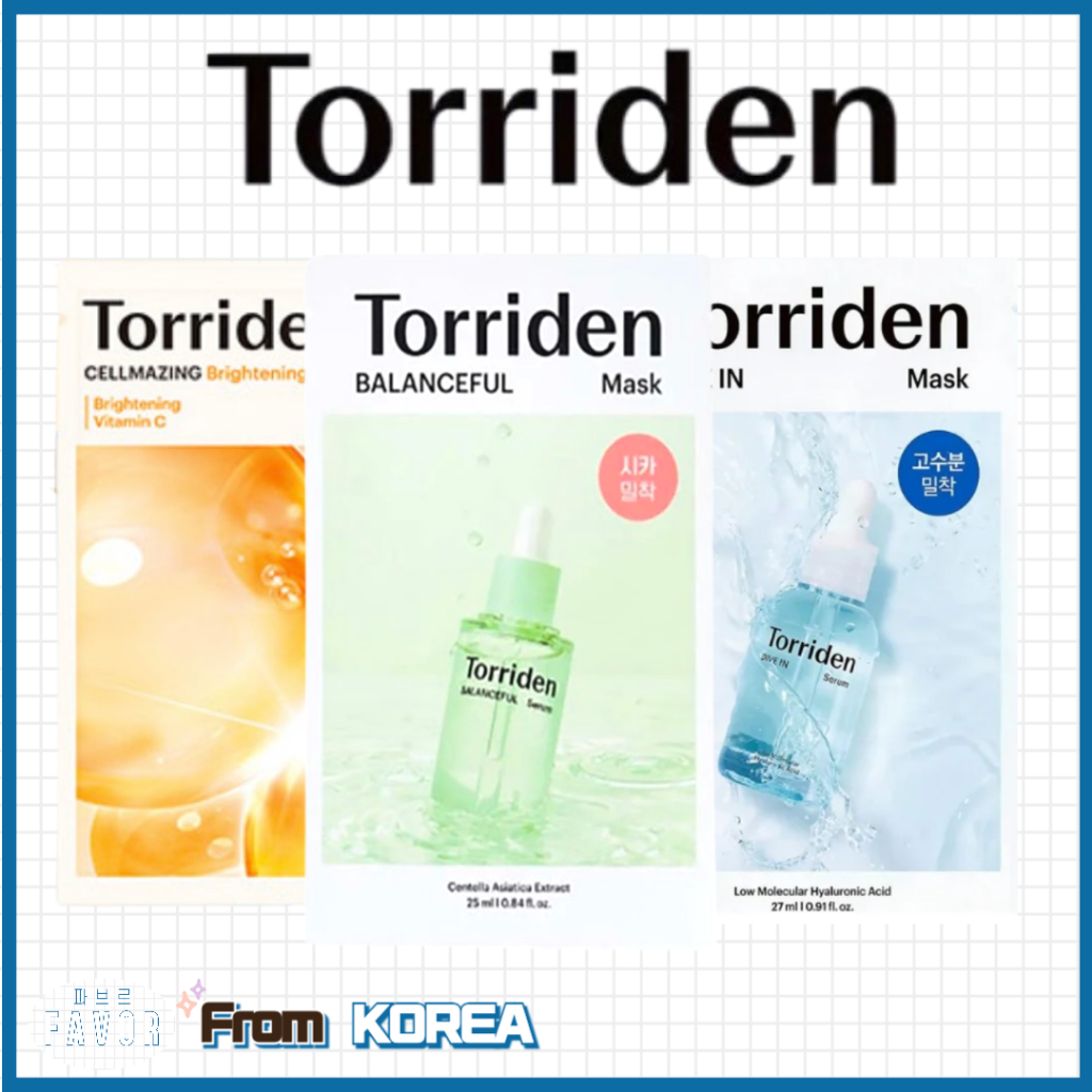 Torriden Mask DIVE IN Low Molecule Hyaluronic Acid / Cellmzing ...