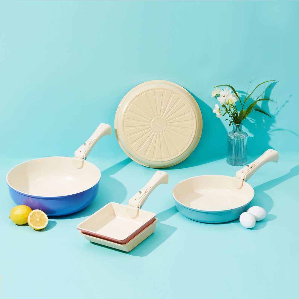 [Genuine Product] Korean Veri Roichen Anti-Stick Bottom Pan With ...