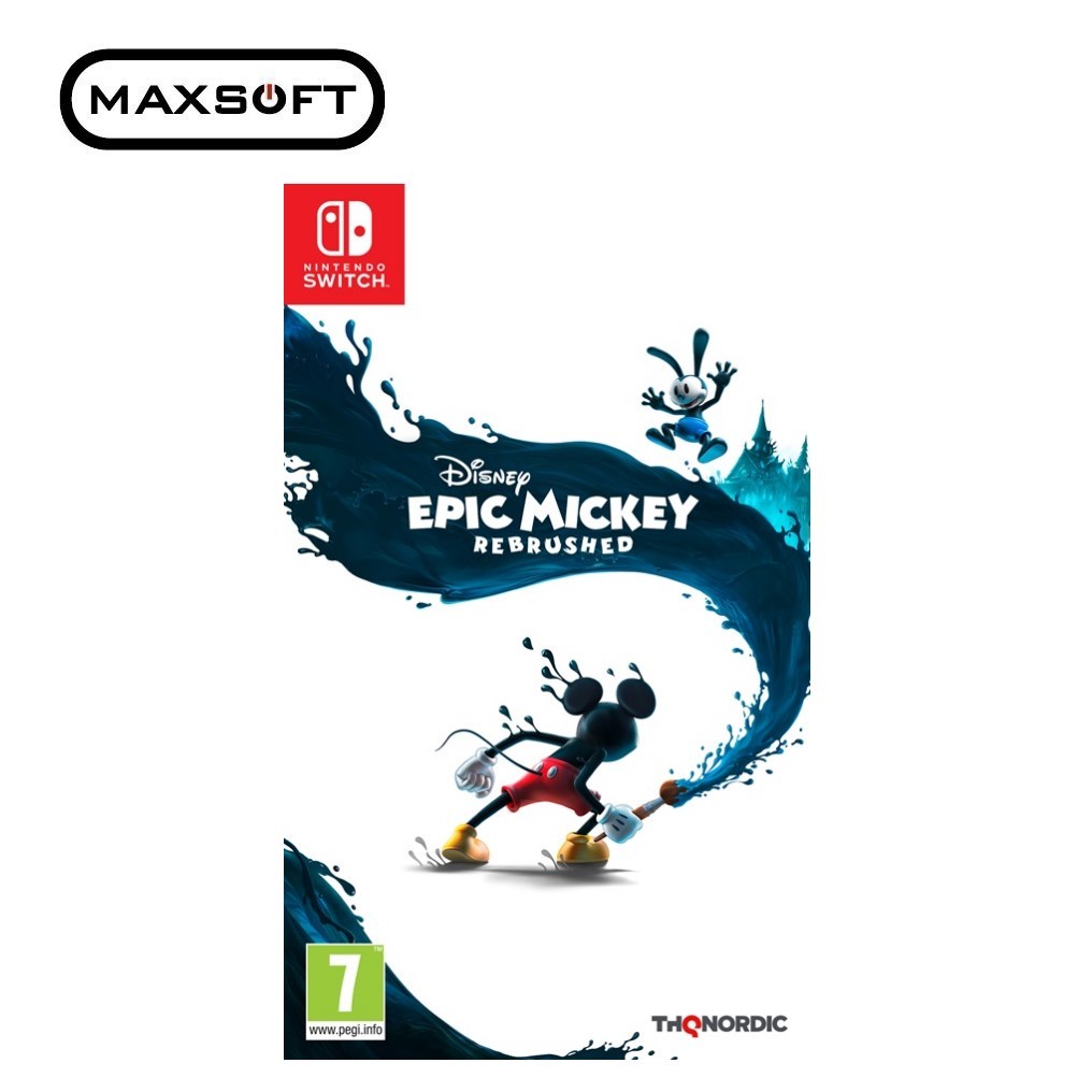 Disney Epic Mickey Rebrushed - Nintendo Switch | Shopee Malaysia