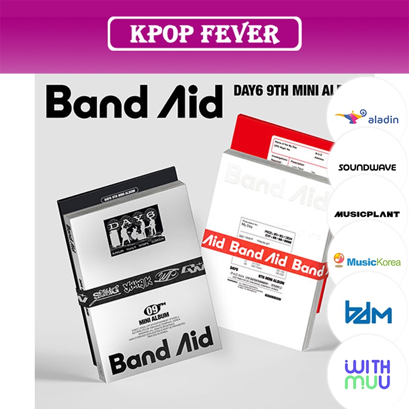 DAY6 – [BAND AID] THE 9TH MINI ALBUM PHOTOBOOK VERSION (BAND AID ver ...