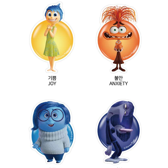 Disney Inside Out 2 - magnetic stand grip tok for phone pop socket ...