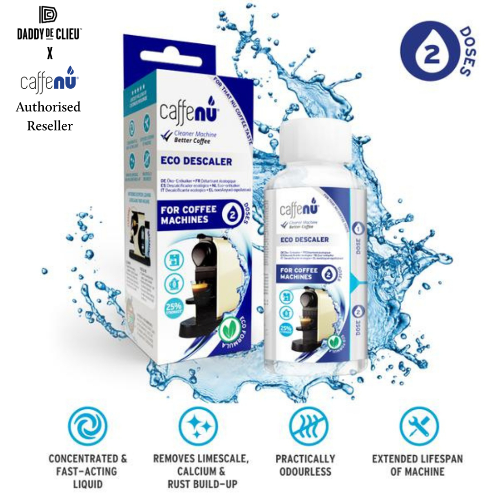 Caffenu Eco Descaler for Nespresso , Dolce gusto & other coffee machines (200ml / 2 Doses ...