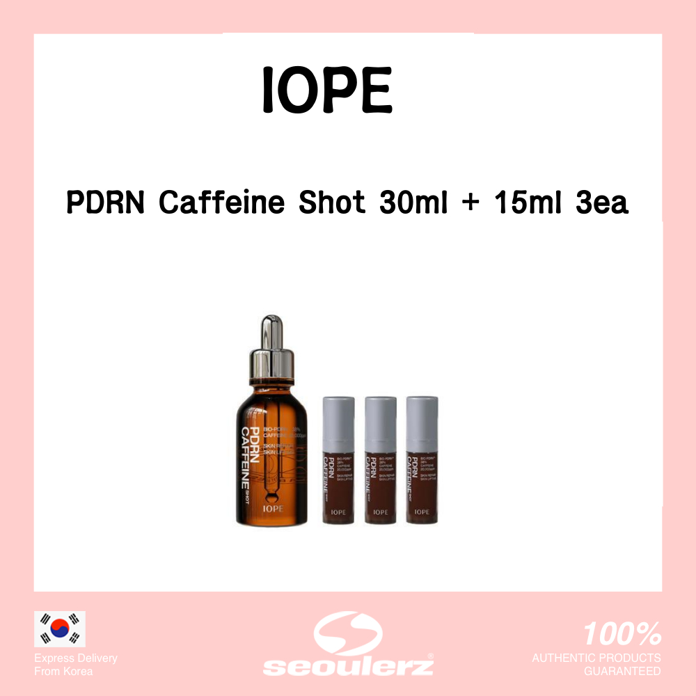 [IOPE] PDRN Caffeine Shot 30ml + 15ml 3ea | Shopee Malaysia