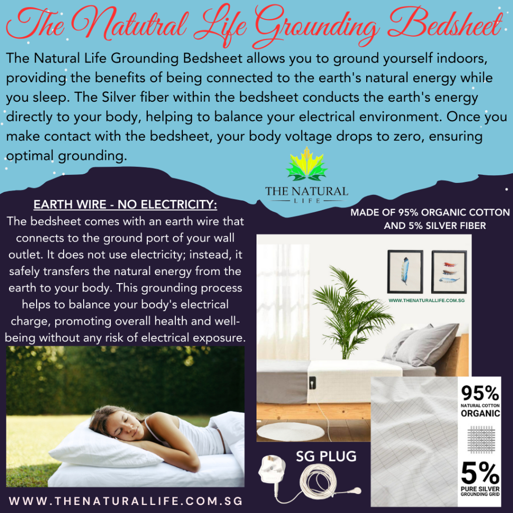 The Natural Life Grounding Bedsheet / grounding sheet ** IN ...