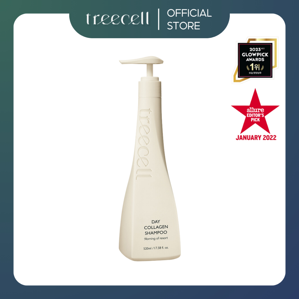 treecell Day Collagen Shampoo Morning of Resort_100ml/ 360ml/ 520ml/ refill(520ml) | Shopee Malaysia