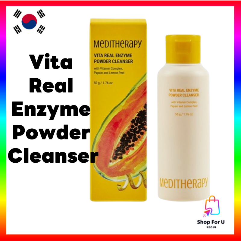 [MEDITHERAPY] Vita Real Enzyme Powder Cleanser 50g | Shopee Malaysia