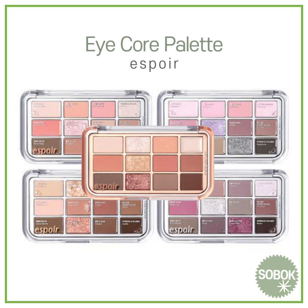 [espoir] Eye Core Palette 5 color Eyeshadow eye palette | Shopee Malaysia