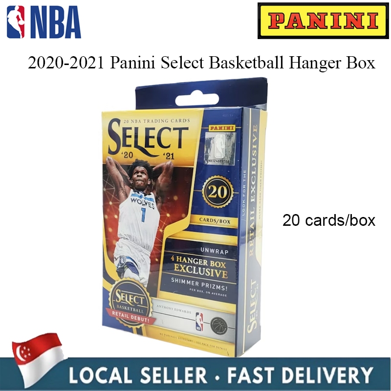 2020-2021 Panini Select Basketball Hanger Box - 20 cards per box ...