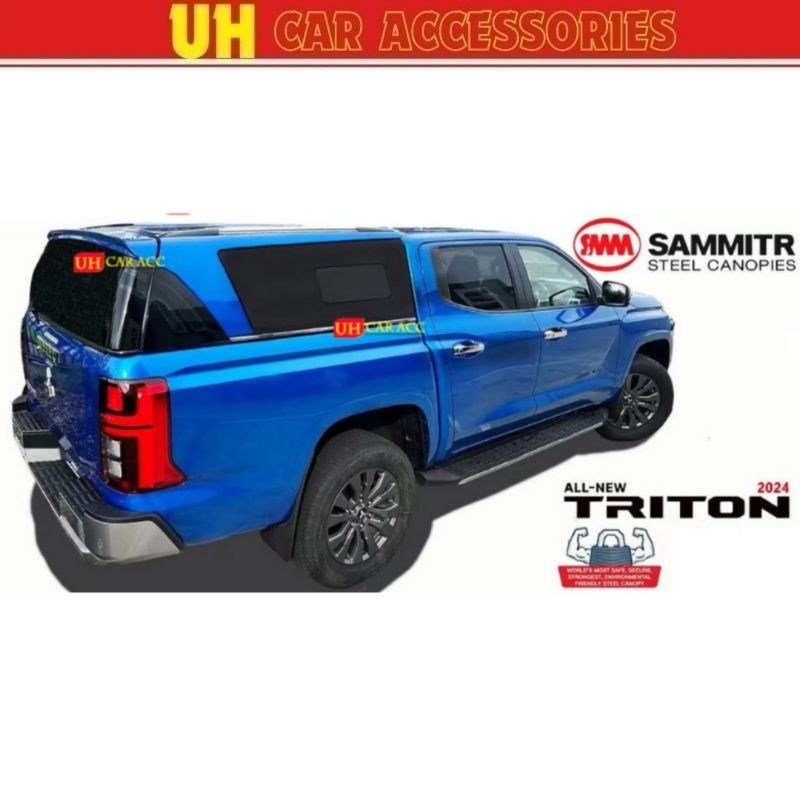 MITSUBISHI TRITON 2024 2025 SAMMITR STEEL CANOPY | Shopee Malaysia