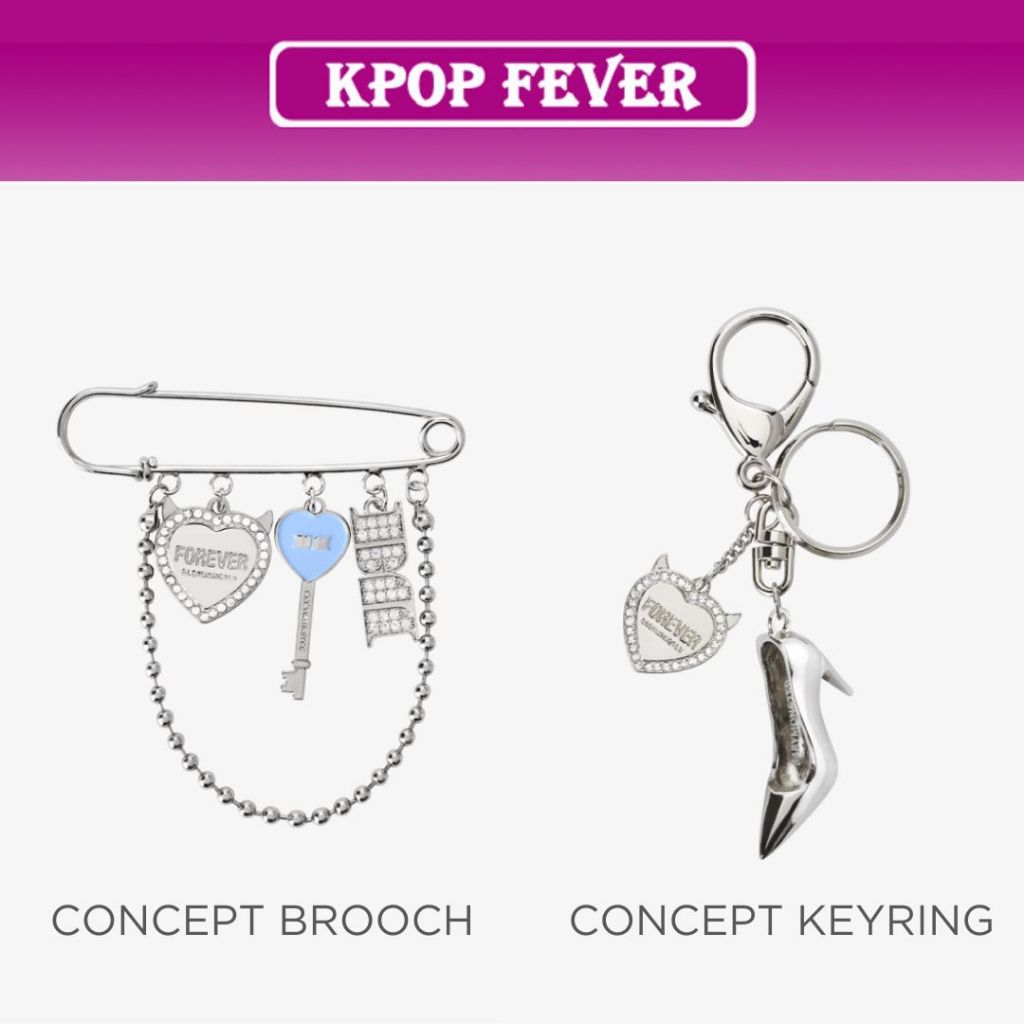 BABYMONSTER - [FOREVER] MD (CONCEPT BROOCH / CONCEPT KEYRING) | Shopee Malaysia