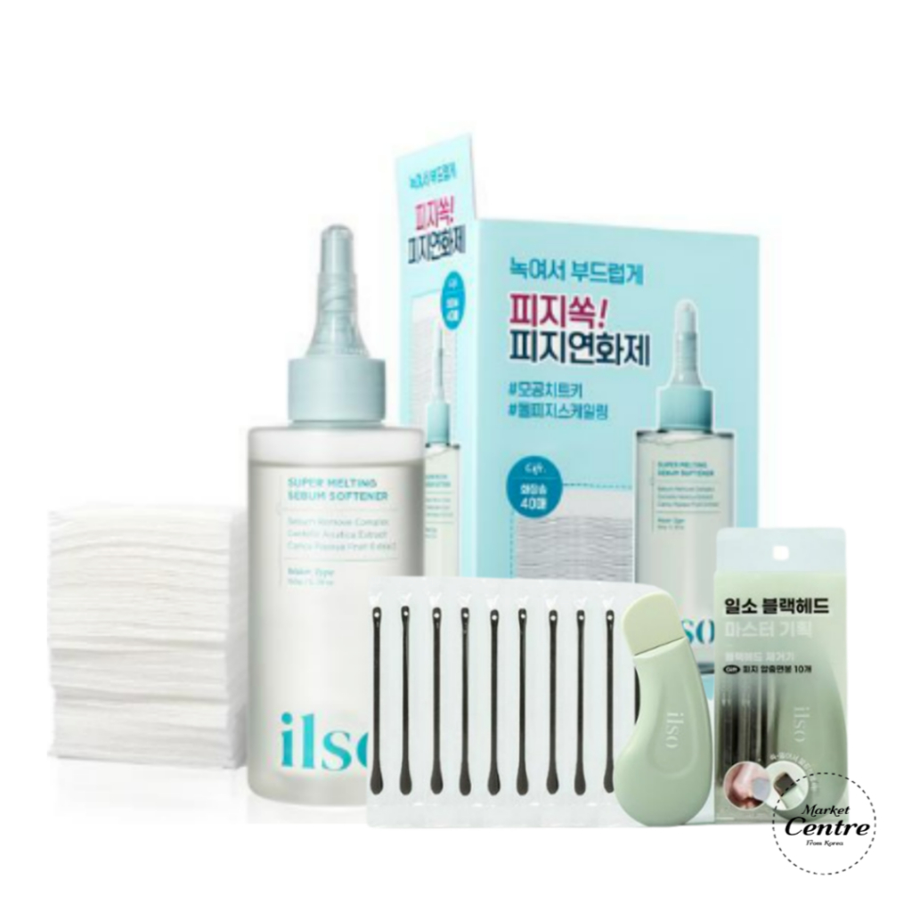 [ilso] olive young Super Melting Sebum Softner 150ml + cotton + master | Shopee Malaysia