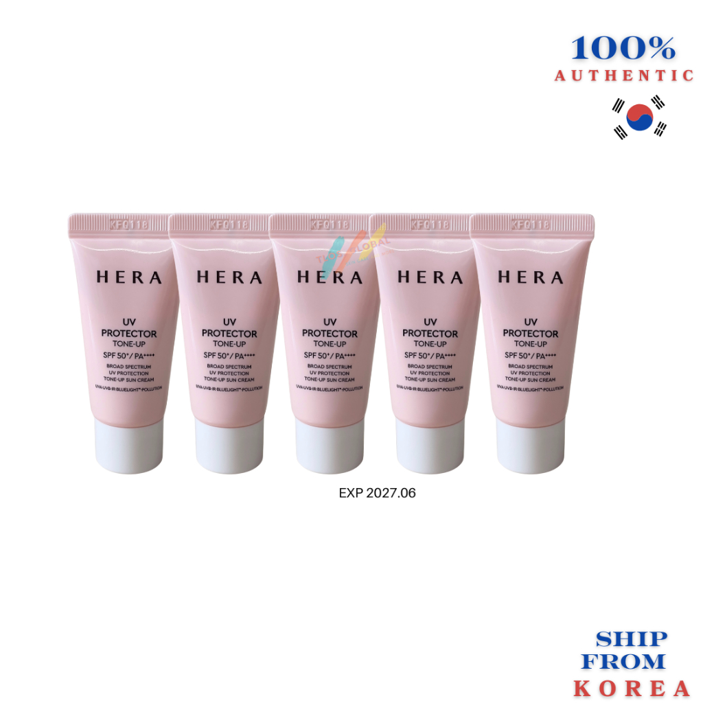 5tubes x 15ml HERA NEW UV Protector Tone Up Sun Cream 15ml | Shopee Malaysia