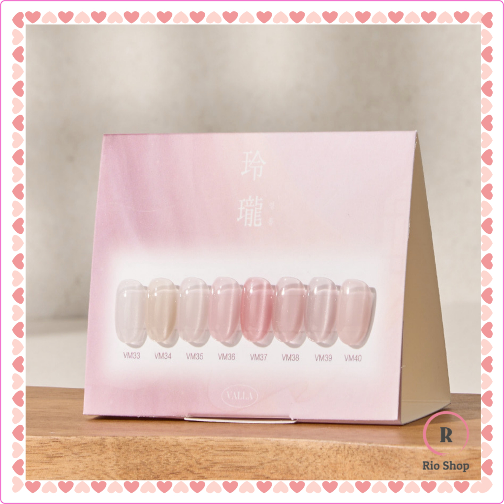 VALLA x Young Rong 8 Color Set Magnetic Nail | Shopee Malaysia