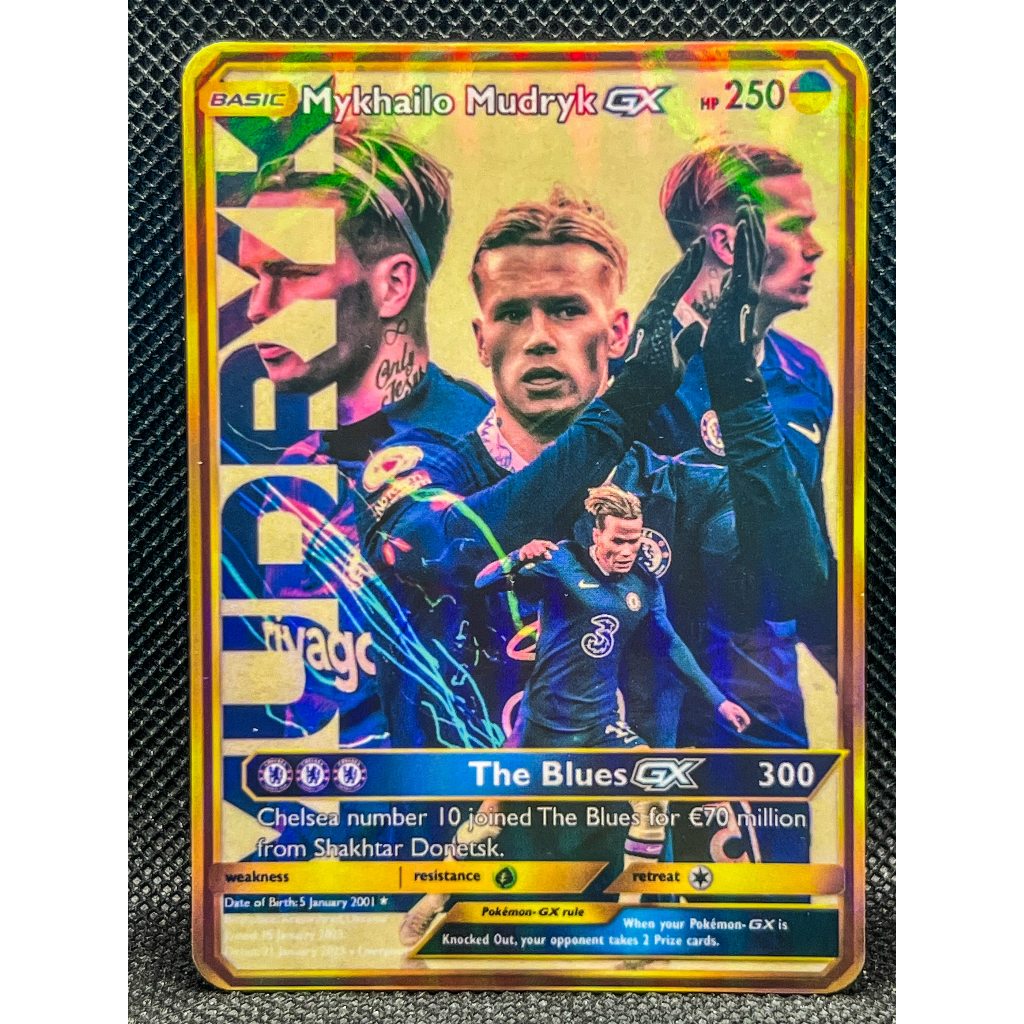 Chelsea: Mykhailo Mudryk GX Pokemon Card | Shopee Malaysia