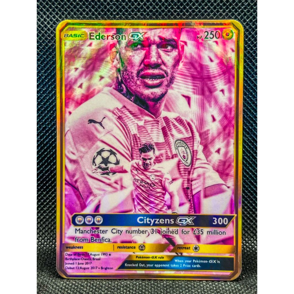 Manchester City: Ederson GX Pokemon Card | Shopee Malaysia