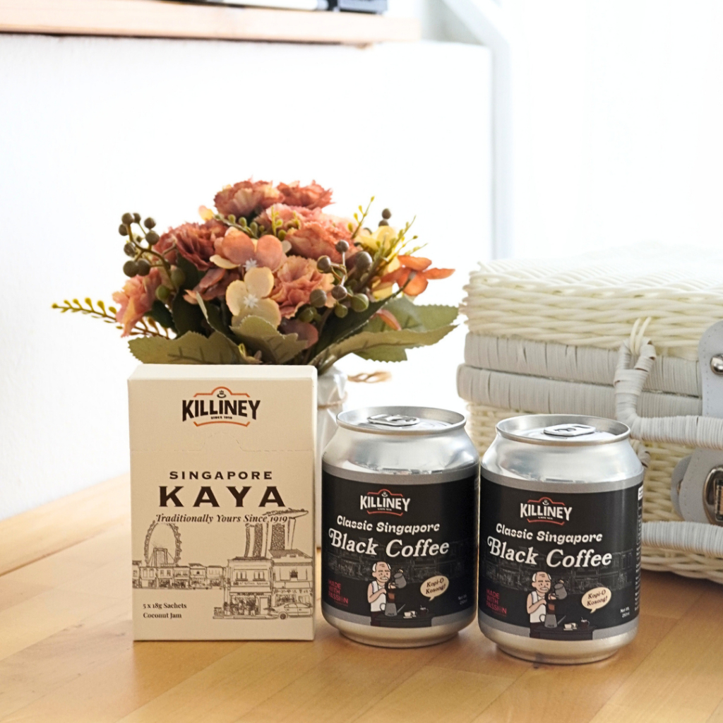 Killiney Nanyang Breakfast On-The-Go Bundle (Kaya Sachet Box & Canned ...