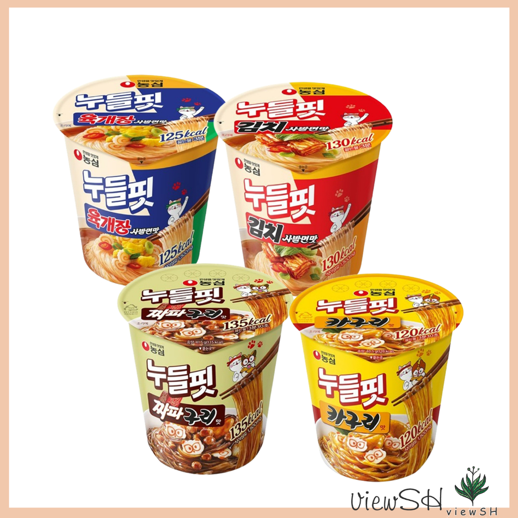 [Nongshim] Noodle Fit Diet Ramyun, Low Calories Noodles, (Chapaguri ...