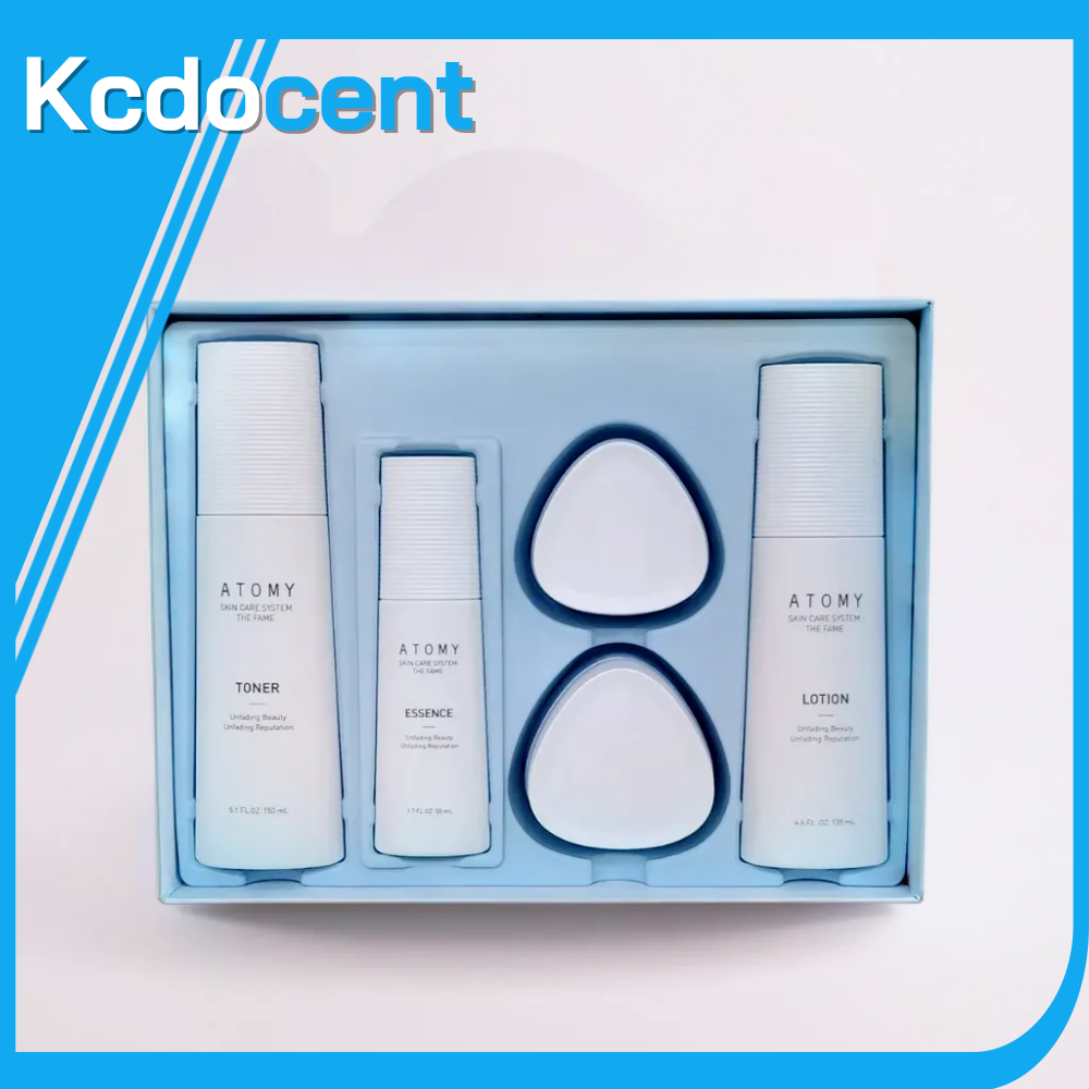 Atomy Skincare System The Fame 5-piece Set(Toner/Essence/Lotion/Eye ...