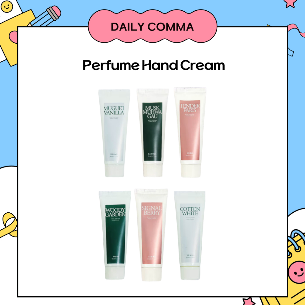DAILY COMMA Most Perfume Hand Cream 50ml | Shopee Malaysia