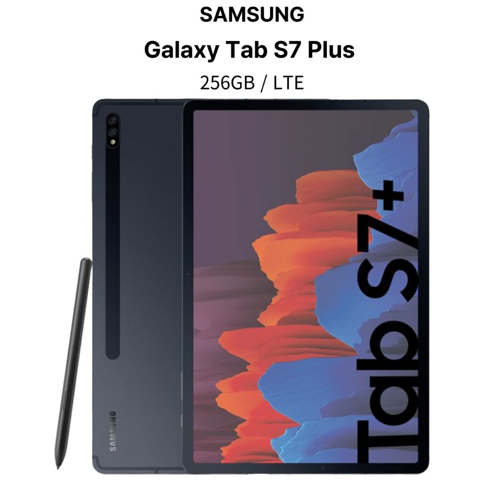 Used] Samsung Galaxy Tab S7 Plus RAM 8GB, ROM 256GB LTE/ SM-T975 ...