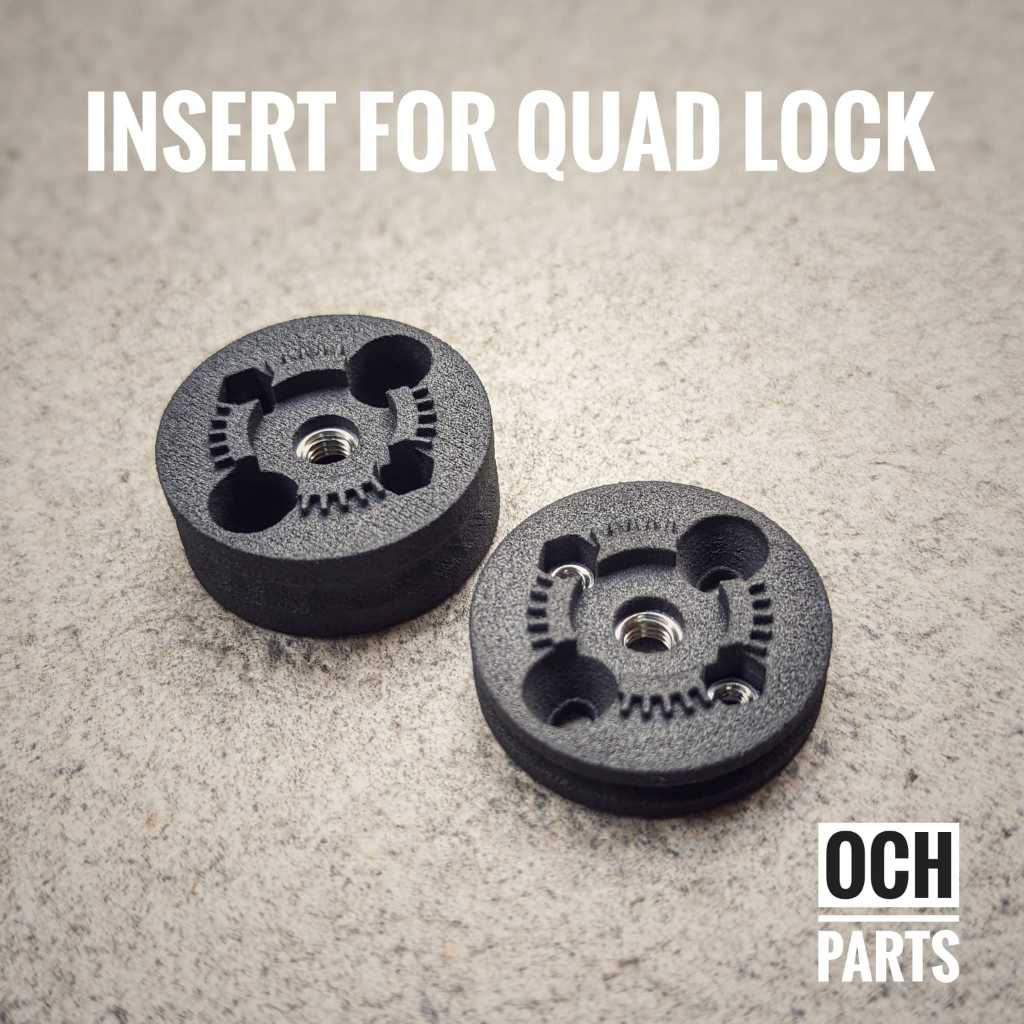 Bike computer mount Insert for Quad Lock | Shopee Malaysia