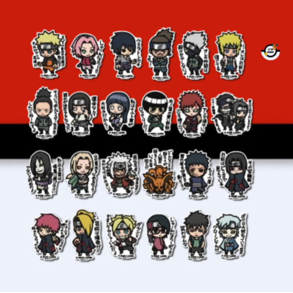 Naruto Boruto B-SIDE Label Sticker | Shopee Malaysia