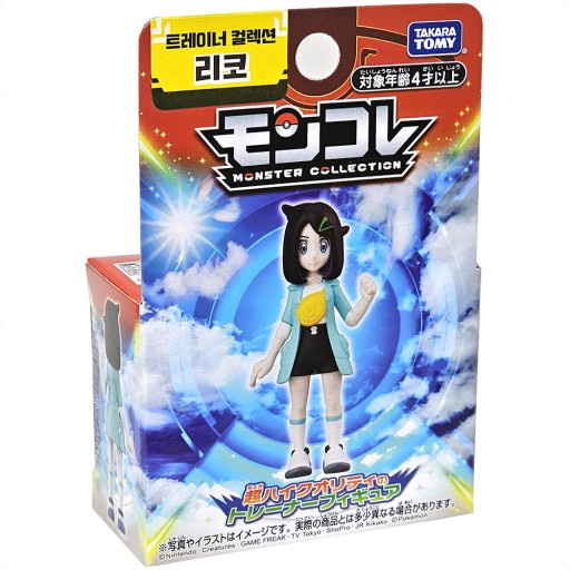 TAKARATOMY Pokémon Moncolle Trainer Collection Liko Figure for Fans ...
