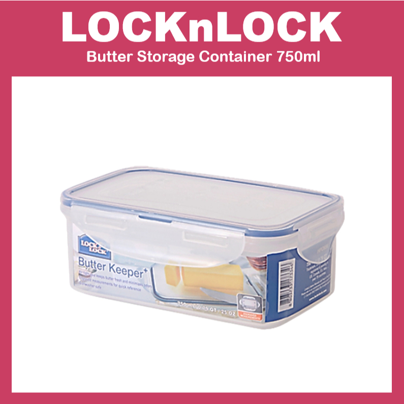 [LocknLock] Butter Storage Container 750ml HPO956 | Shopee Malaysia