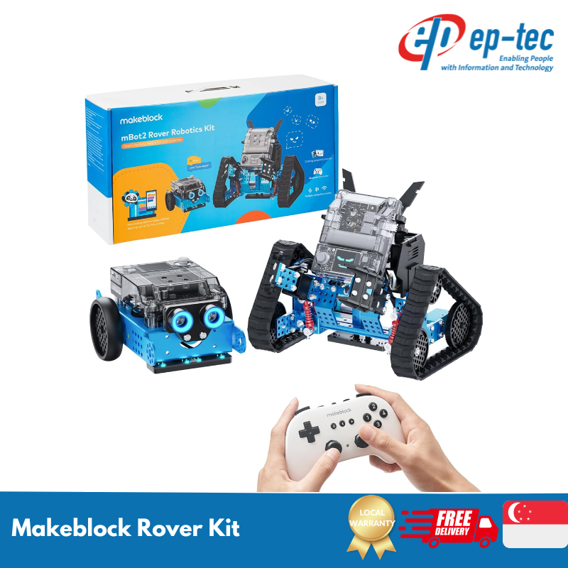 Makeblock mBot2 Rover Robotics Kit: Kid's Interactive Emo Robot for ...