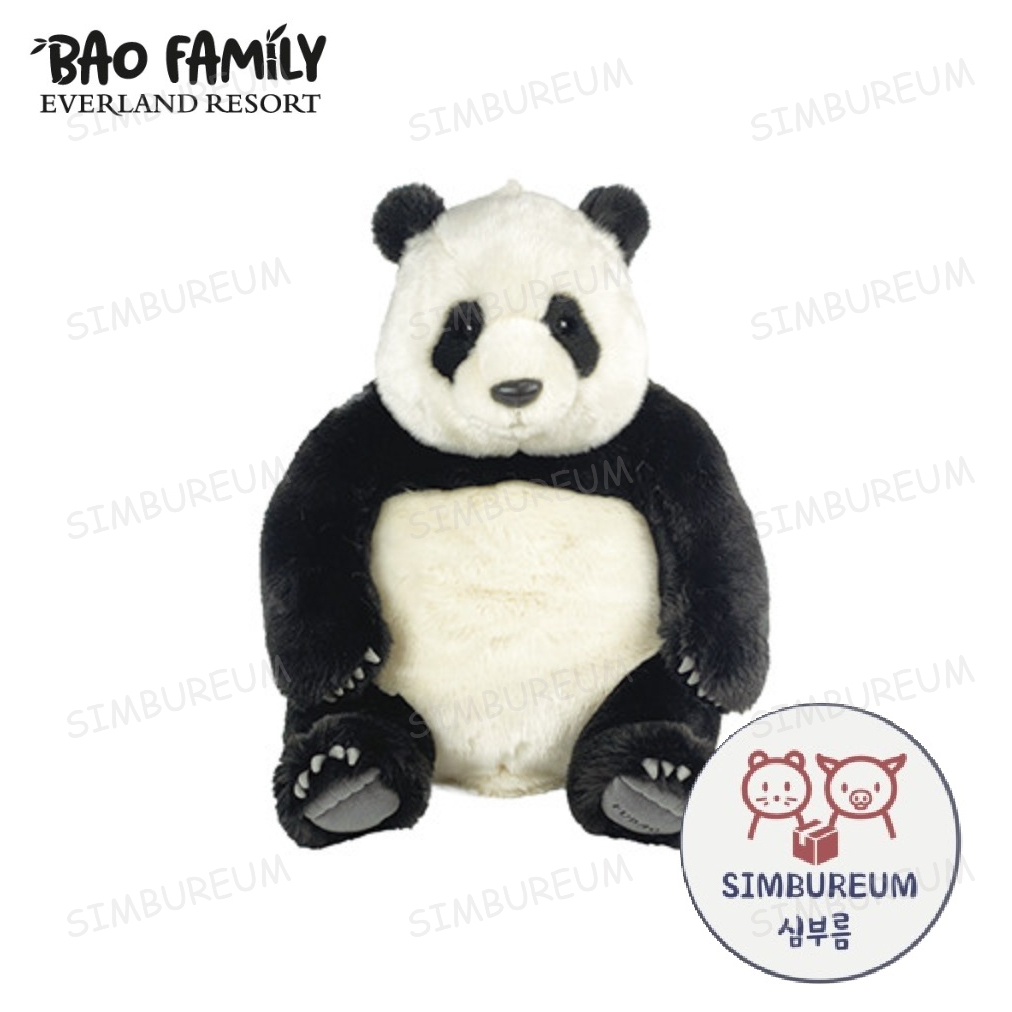 [Everland] Korea Officials Panda Bao Family Fubao Plush Doll Toy XL ...