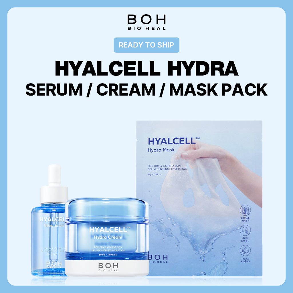 [BIO HEAL BOH] Hyalcell Hydra Serum Cream Mask Pack | Shopee Malaysia
