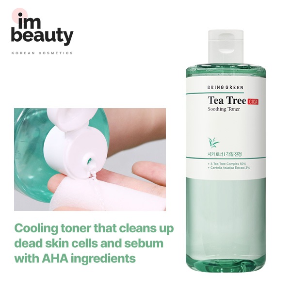[Bring Green] Tea Tree Cica Soothing Toner 510 ml | Shopee Malaysia